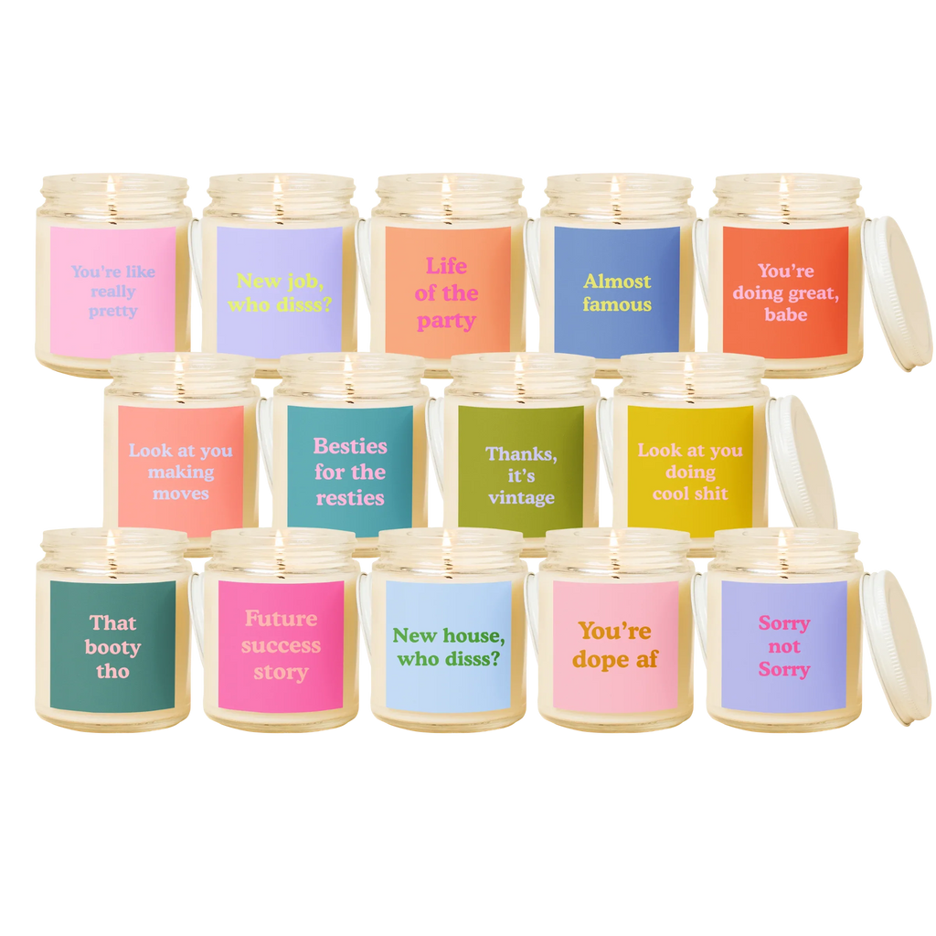 Candle Jar w/Lid – SBG Home & Design