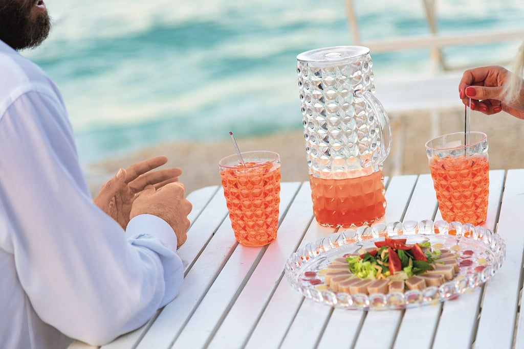 Tiffany Low Tumblers Set Of 6 Clear – SBG Home & Design