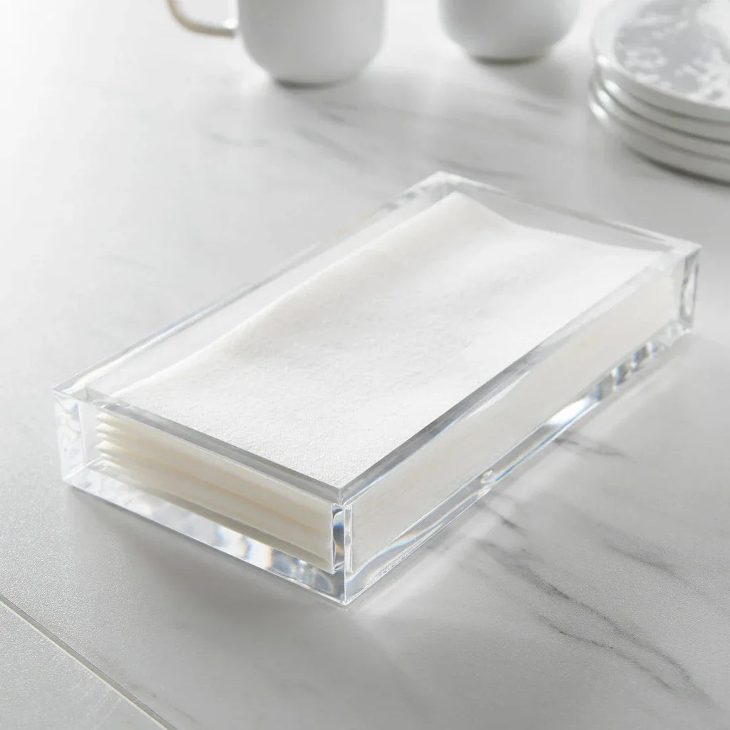 Clear Acrylic Napkin Holder Tray – SBG Home & Design